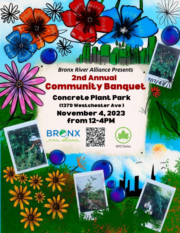 2026 Community Banquet Poster Contest - Bronx River Alliance